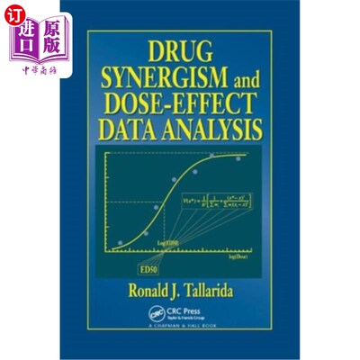 海外直订医药图书Drug Synergism and Dose-Effect Data Analysis 药物协同作用及剂量效应数据分析