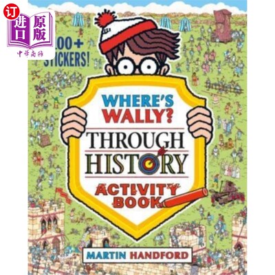 海外直订Where's Wally? Through History Activity Book 沃利在哪儿?透过历史活动手册