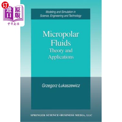 海外直订Micropolar Fluids: Theory and Applications 微极流体:理论与应用