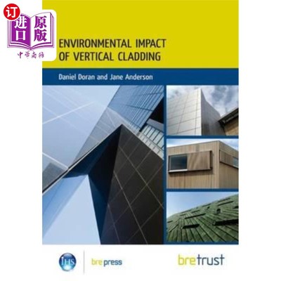 海外直订Environmental Impact of Materials: Vertical Cladding 材料的环境影响：垂直覆层