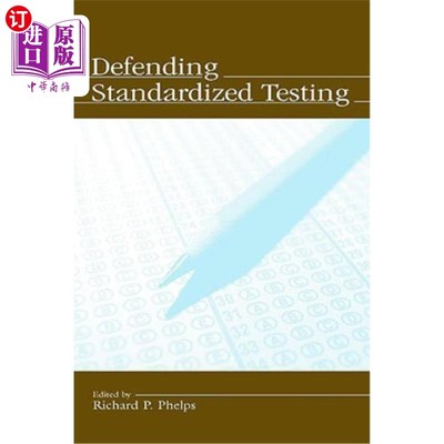 海外直订Defending Standardized Testing 维护标准化考试
