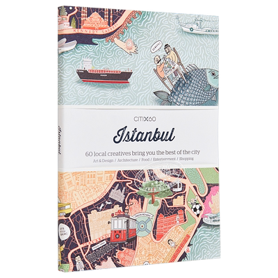 Citix60 City Guides - Istanbul 英文原版 创意城市指南：伊斯坦布尔 旅游【中商原版】