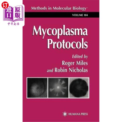 海外直订医药图书Mycoplasma Protocols 支原体方案
