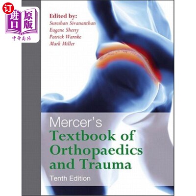海外直订医药图书Mercer's Textbook of Orthopaedics and Trauma Tenth Edition 美世骨科和创伤教科书第十版