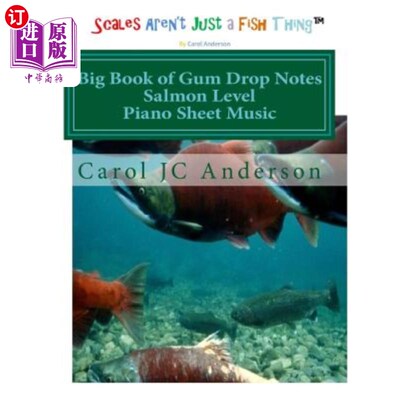 海外直订Big Book of Gum Drop Notes - Salmon Level - Piano Sheet Music: Scales Aren't Jus