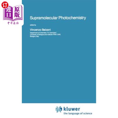 海外直订Supramolecular Photochemistry 超分子光化学
