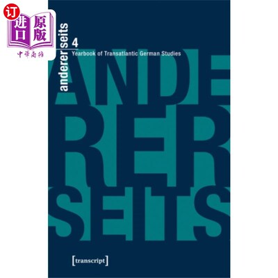 海外直订andererseits - Yearbook of Transatlantic German ... 《跨大西洋德国研究年鉴》