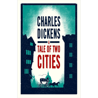 双城记  Evergreens系列 英文原版 A Tale of Two Cities 查尔斯 狄更斯 著名长篇小说 Charles Dickens【中商原版】