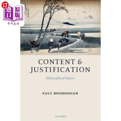 海外直订Content and Justification 内容和理由