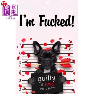 海外直订Guilty of Love: Funny valentine gift password keeper for couples lovers friends  爱的罪过:为情侣、恋人、朋