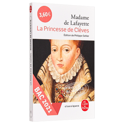 【中商原版】【法国法文版】克莱芙王妃 法文原版 La princesse de Cleves Madame de La Fayette Le Livre de poche 经典文?