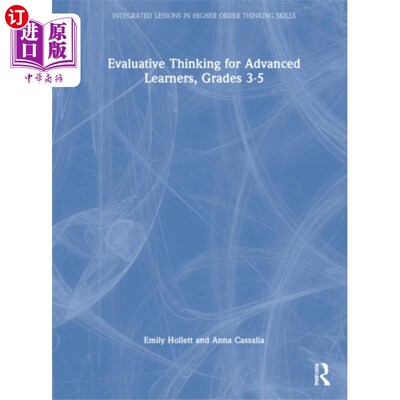 海外直订Evaluative Thinking for Advanced Learners, Grade... 高级学习者评价思维，3-5年级