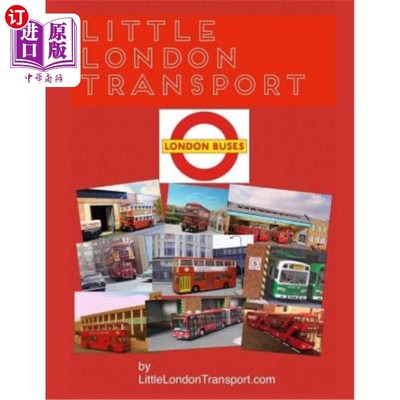 海外直订Little London Transport - London Buses 小伦敦交通-伦敦公共汽车