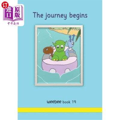 海外直订The journey begins weebee Book 19 旅程从第19本书开始
