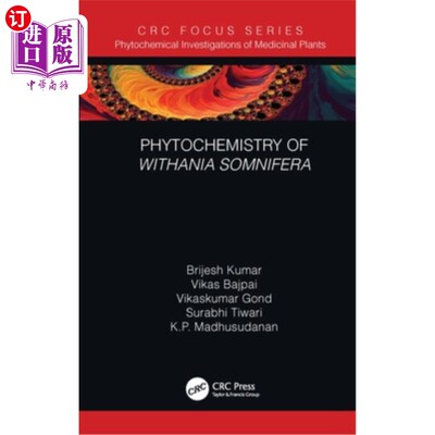 海外直订医药图书Phytochemistry of Withania somnifera 藜草的植物化学研究