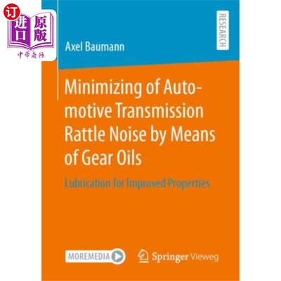 海外直订Minimizing of Automotive Transmission Rattle Noi... 用齿轮油减少汽车变速器的嘎嘎声