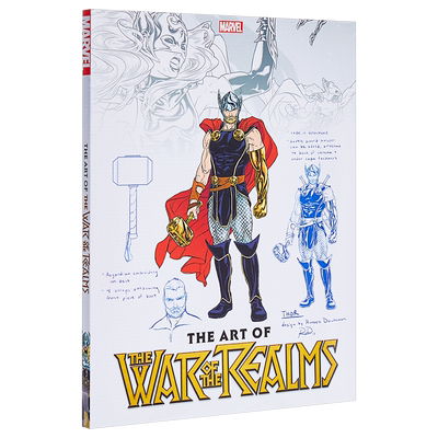 现货 【中商原版】诸界之战设定集 英文原版 The Art of War of the Realms 漫威周边