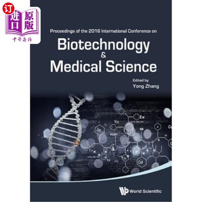 海外直订医药图书Biotechnology and Medical Science - Proceedings of the 2016 International Confer 生物技术与医学：20