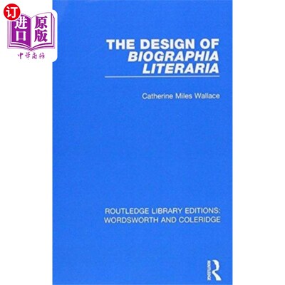 海外直订Design of Biographia Literaria 《文人传记》设计