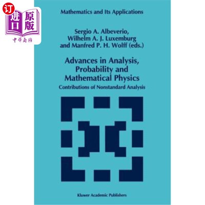 海外直订Advances in Analysis, Probability and Mathematical Physics: Contributions of Non 分析、概率和数学物理学的进