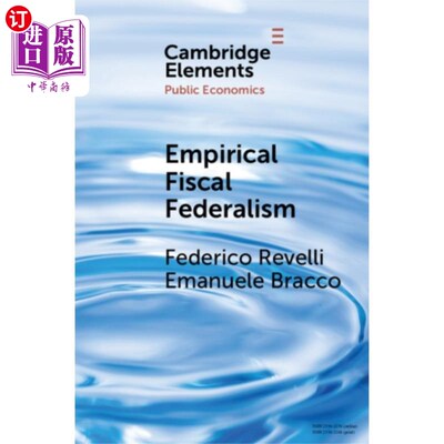 海外直订Empirical Fiscal Federalism 经验财政联邦制