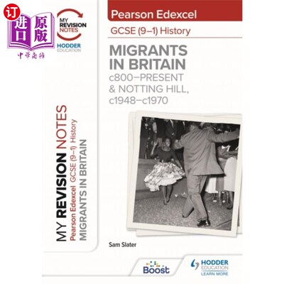 海外直订My Revision Notes: Pearson Edexcel GCSE (9-1) Hi... 我的复习笔记:Pearson Edexcel GCSE(9-1)历史:英国移民，c8