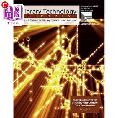 海外直订RDA Vocabularies for a Twenty-First Century Data Environment 面向21世纪数据环境的RDA词汇表