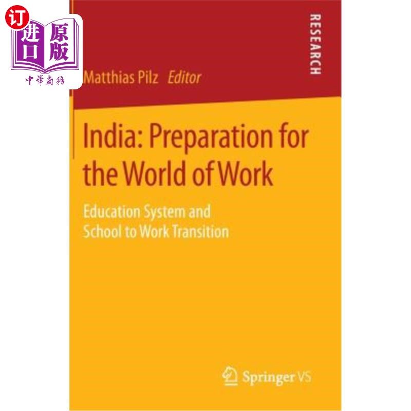 海外直订India: Preparation for the World of Work: Education System and ...