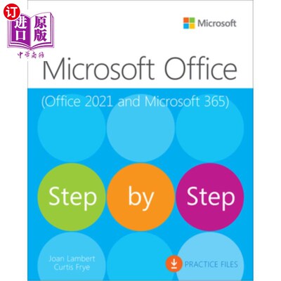 海外直订Microsoft Office Step by Step (Office 2021 and Microsoft 365) Microsoft Office Step by Step