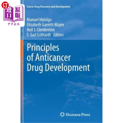 海外直订医药图书Principles of Anticancer Drug Development 抗癌药物开发原则