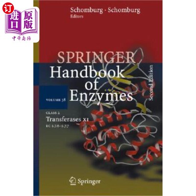 海外直订Springer Handbook of Enzymes Volume 38: Class 2 Transferases XI EC 2.7.6 - 2.7.7