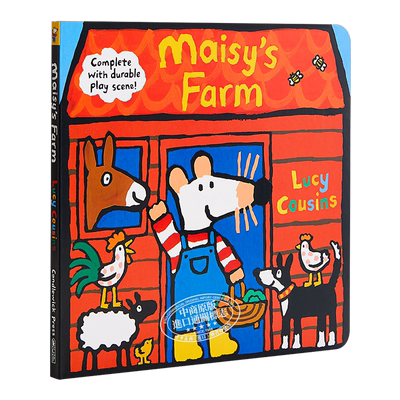 Maisy's Farm Complete with Durable Play Scene 小鼠波波农场剧场美版 低幼亲子启蒙绘本 纸板书 英文原版 3-5岁 中商原版