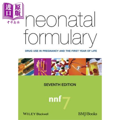 现货 新生儿处方 Neonatal Formulary Sean Ainsworth 英文原版 中商原版 Wiley【中商原版】