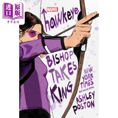 预售 鹰眼 毕肖普为王 Ashley Poston 英文原版 Hawkeye Bishop Takes King【中商原版】