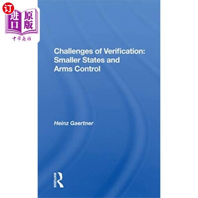 海外直订Challenges Of Verification 核实的挑战