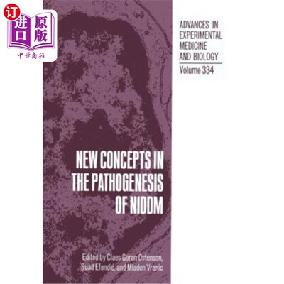 海外直订New Concepts in the Pathogenesis of Niddm