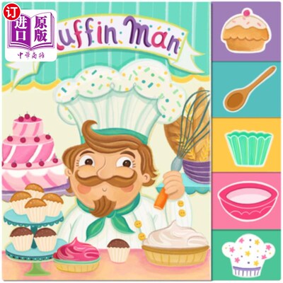 海外直订The Muffin Man 松饼人