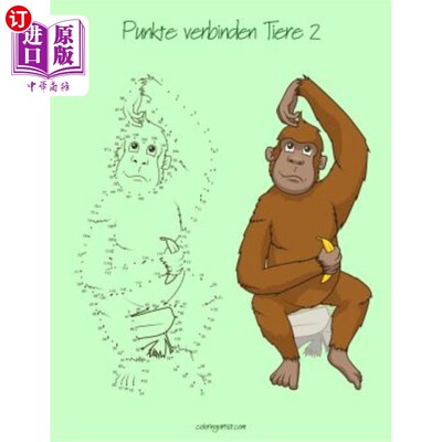 海外直订Punkte verbinden - Tiere für Kinder 2 宠物给孩子