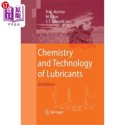 海外直订Chemistry and Technology of Lubricants 润滑剂化学与技术