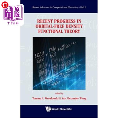 海外直订Recent Progress in Orbital-Free Density Functional Theory 轨道自由密度泛函理论的新进展
