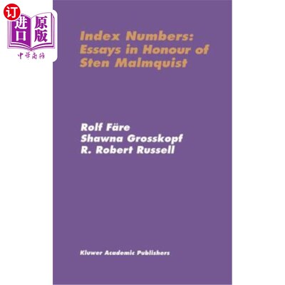 海外直订Index Numbers: Essays in Honour of Sten Malmquist 索引编号：纪念斯滕·马尔奎斯特的文章