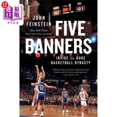 海外直订Five Banners: Inside the Duke Basketball Dynasty 五面旗帜：杜克大学篮球王朝内部
