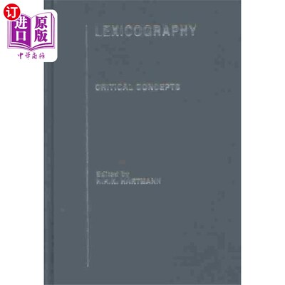 海外直订Lexicography 辞书学