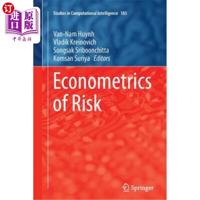 海外直订Econometrics of Risk 风险计量经济学