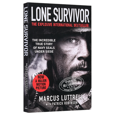 现货 【中商原版】孤独的幸存者 英文原版 Lone Survivor 马库斯鲁特埃勒影视小说