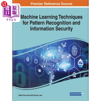 海外直订Machine Learning Techniques for Pattern Recognit... 模式识别与信息安全的机器学习技术