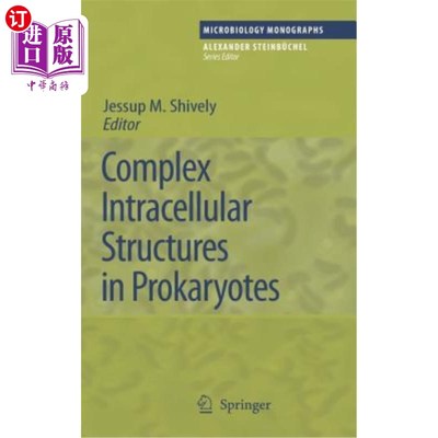 海外直订Complex Intracellular Structures in Prokaryotes 原核生物复杂的细胞内结构