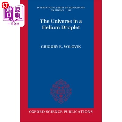海外直订Universe in a Helium Droplet 氦滴中的宇宙