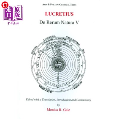 海外直订Lucretius: de Rerum Natura: Book V 卢克瑞修斯：《自然》第五卷