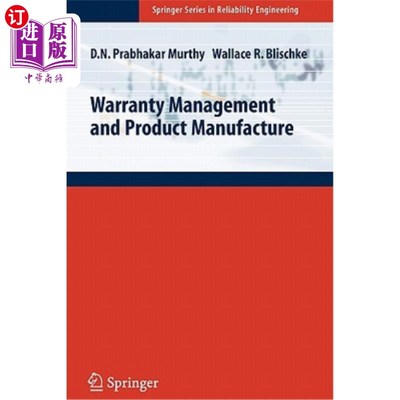 海外直订Warranty Management and Product Manufacture 保修管理和产品制造